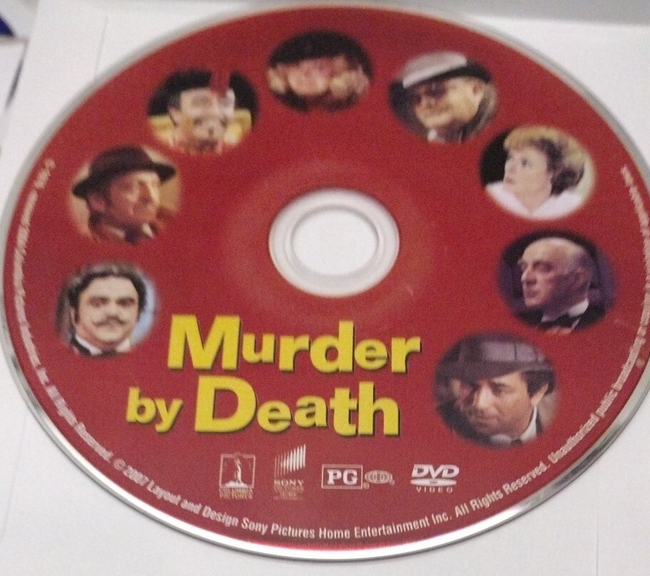 Murder by Death (DVD disc only, 1976) peter falk, peter sellers, alex ...