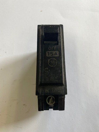 GE General Electric THQL1115 15-Amp 1-Pole 120/240VAC Breaker ...