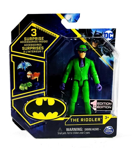 Spin Master DC The Riddler 4" Figure Creature Chaos 1st Edition-New ...