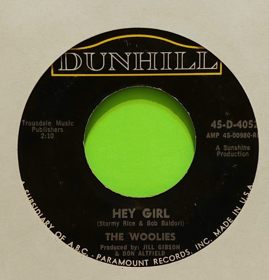 The Woolies - Who Do You Love 45. -*1966 Michigan garage. - Dunhill #D ...