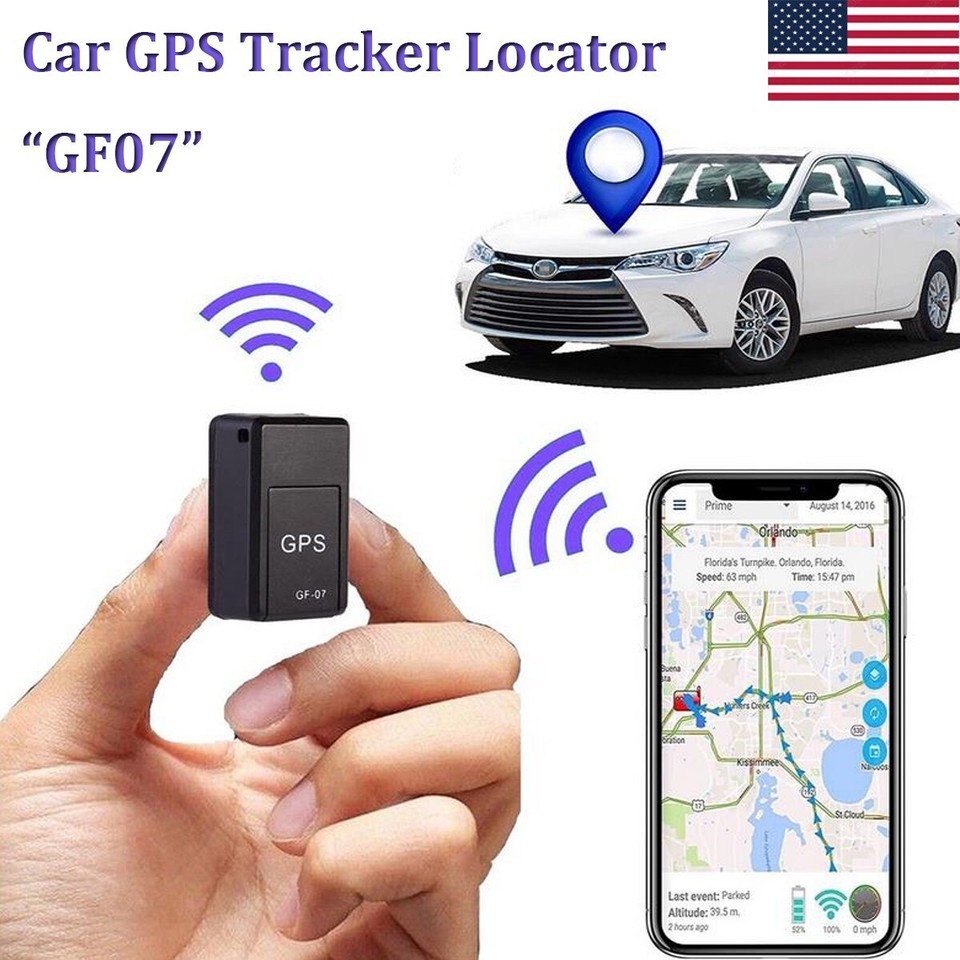Real Time Car Locator Tracker GF07 Magnetic GSM/GPRS Tracking Device ...