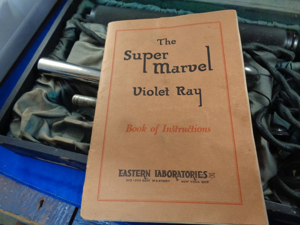 The Super Marvel Violet Ray Stimulating Quack Medical Device Original ...