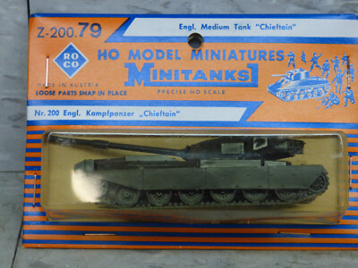 Roco Minitanks (NEW) Modern British Chieftain Medium Tank Lot #6318K | eBay