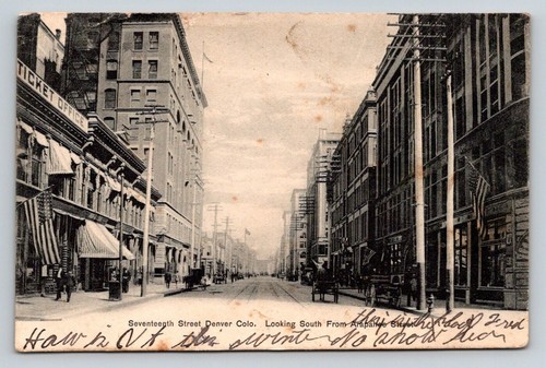 1908 Seventeenth Street Denver Colorado Postcard | eBay