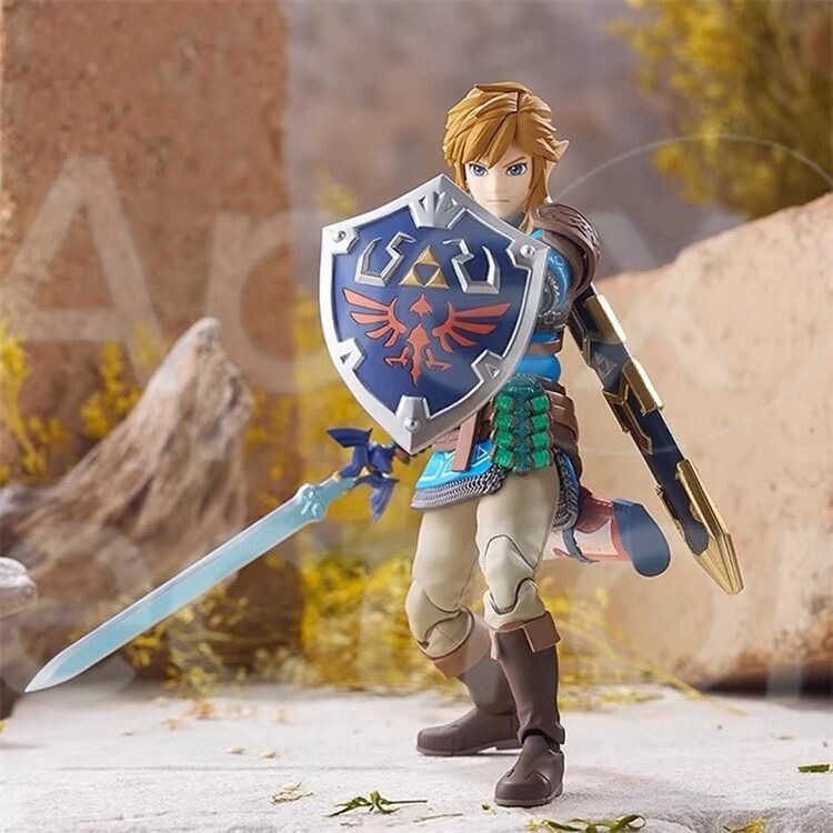 Figma 626 Link Action Figure The Tears Of The Kingdom Breath Action ...