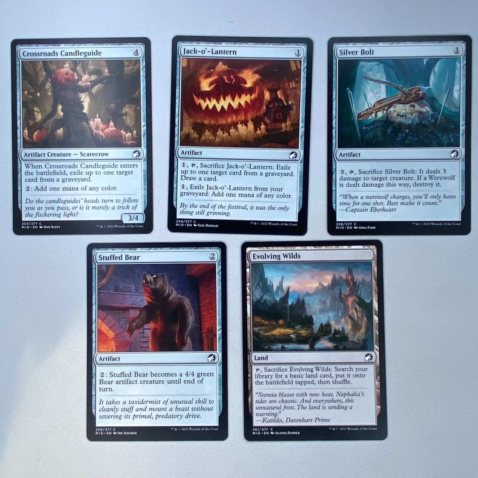Magic The Gathering Innistrad Midnight Hunt Common Set 100 Cards 1x X1