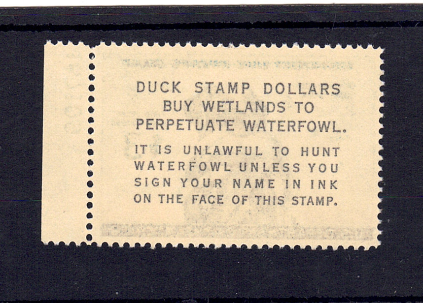 US Scott # RW26 MINT / VF / NH Federal Duck Stamp w/ Plate Number; SCV ...