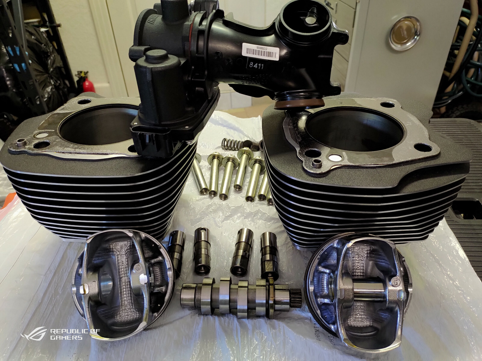 "Bargain" 17 - 25 Harley-Davidson M8 114ci Twin-Cooled Engine Kit 98mi ...