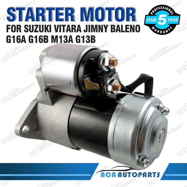 Starter Motor for Suzuki VITARA G16a G16b 1.6l Swift Sierra G13a G13b 1 ...