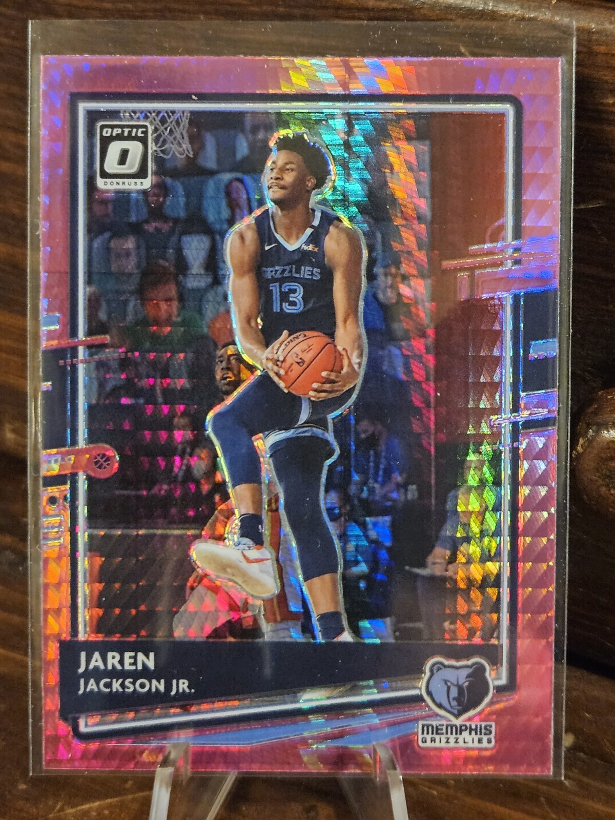 2020-21 Panini Donruss Optic Hyper Pink Prizm Jaren Jackson Jr #16 | eBay