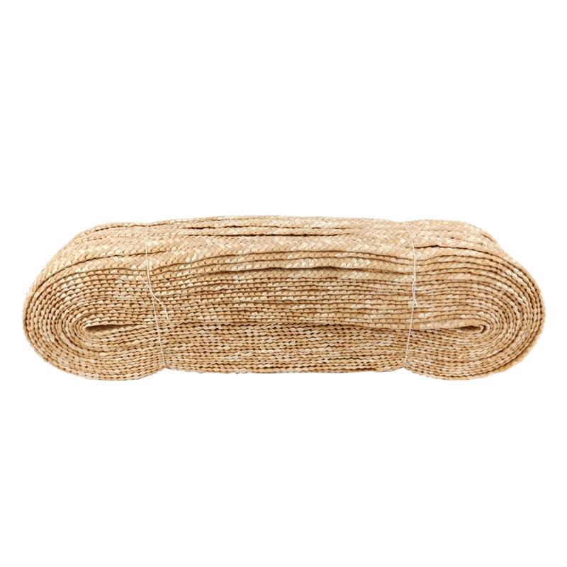 50M Natural Wheat Straw Weaving Rattan Home Handmade Crafts Decoration ...