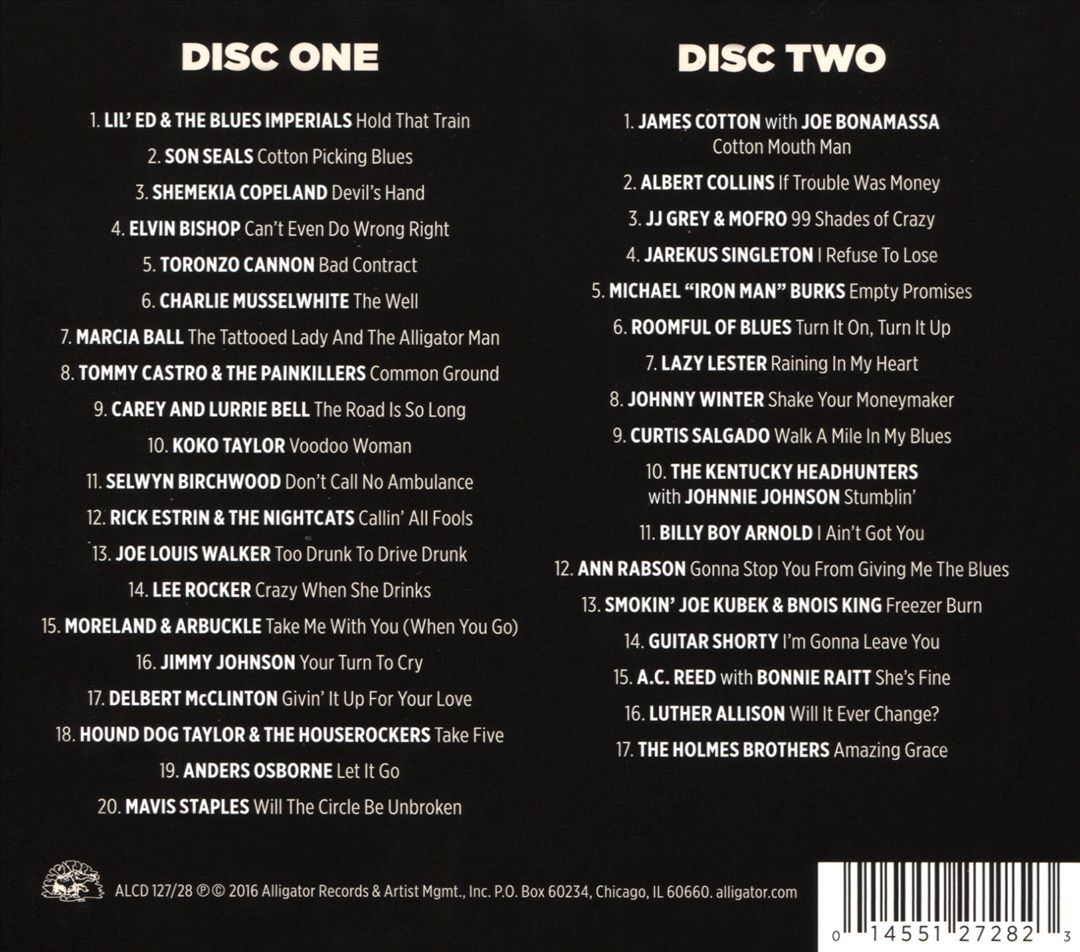 VARIOUS ARTISTS ALLIGATOR RECORDS 45TH ANNIVERSARY COLLECTION NEW CD ...