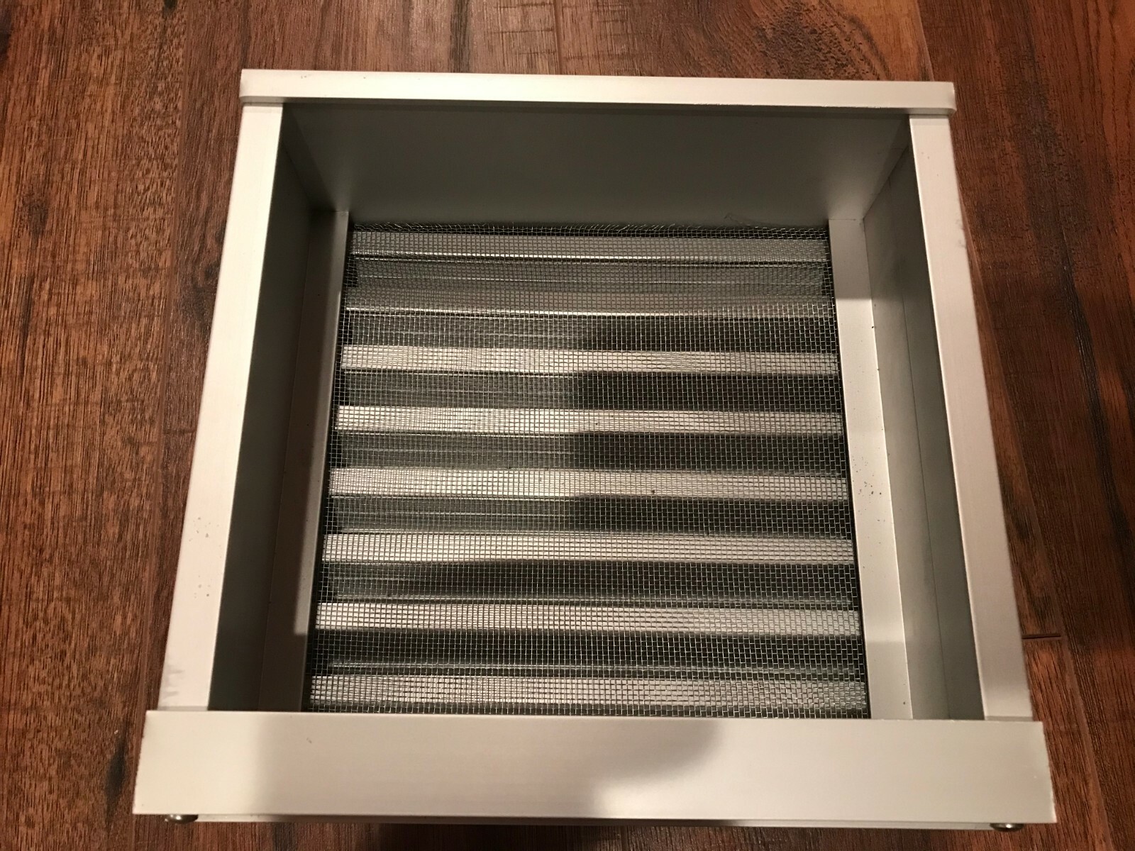 Architectural Louvers EX 808 Mill Finish Brick Vent 4" Deep Extruded ...