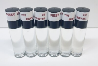 Akim's Perfume Body Oil 0.5 oz (6pc) PUSSY WOMEN | eBay