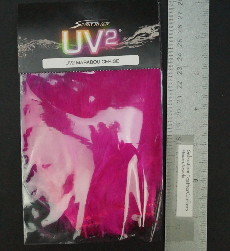 Spirit River UV2 Marabou Pack Fly Tying 42 Colors to Choose From | eBay