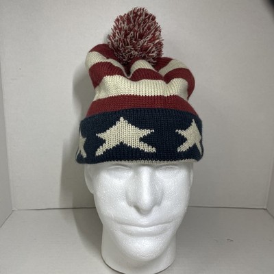 American Flag Beanie Stocking Cap Hat Size Kids | eBay