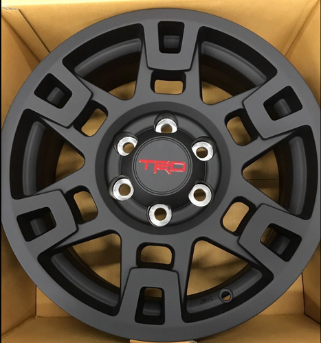 TRD 17 Inch TRD Pro Wheels 4runner FJ Tacoma PTR2035110BK for sale ...