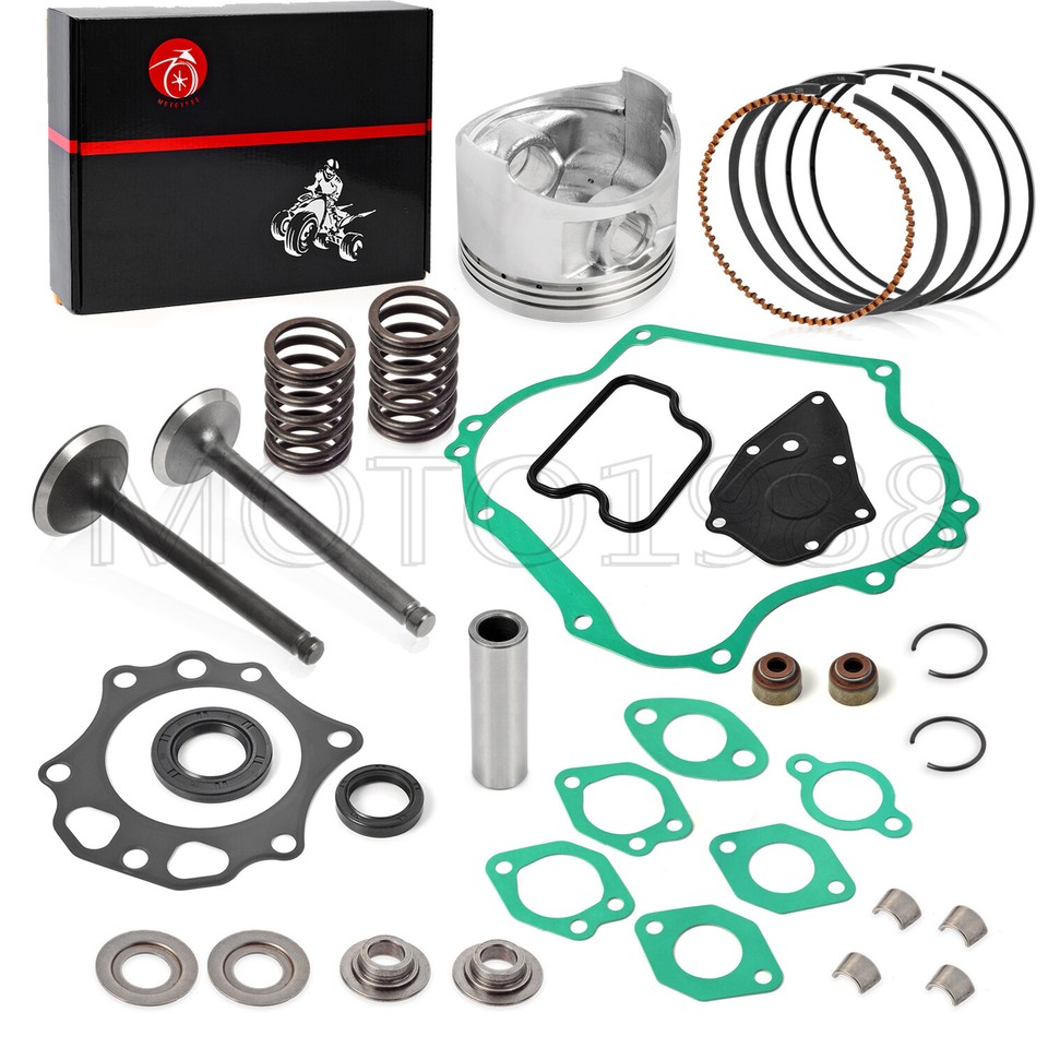 Top End Kit STD Piston Intake Exhaust Valve Gasket For Club Car Golf ...