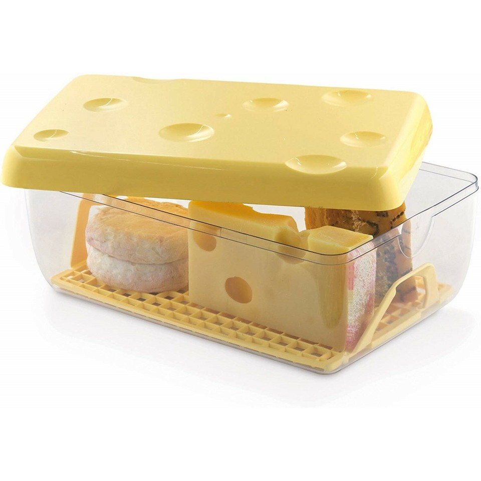 Snips 3 Liter Cheese Keeper / Saver with Bottom Grid Food Storage ...