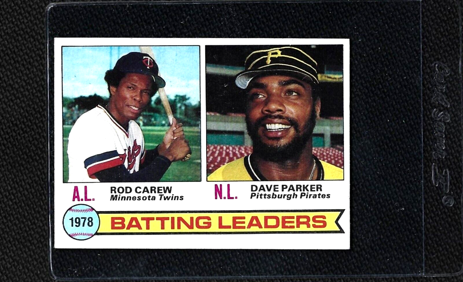 1979 TOPPS BASEBALL SET-BREAK #1 BATTING LEADERS ROD CAREW & DAVE ...