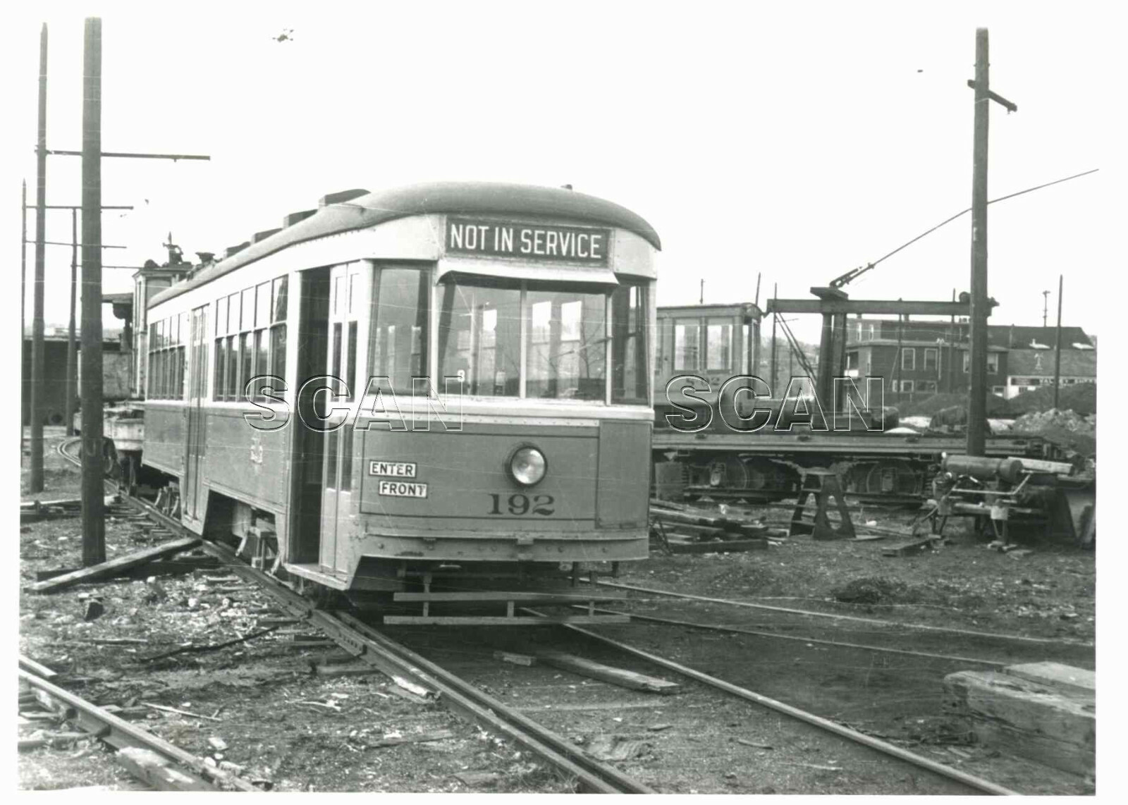 OCC510 RP 1940s/50s CINCINNATI STREET RAILWAY CAR #192 | eBay