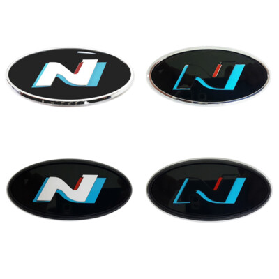 Front or Rear N Logo Emblem Number Choice for Hyundai Vehicle | eBay