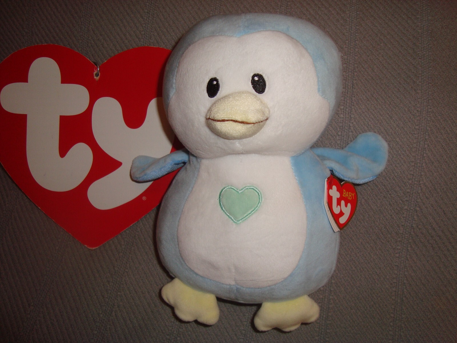 Ty Baby Twinkles Penguin Beanie Blue Plush 8in Tags Infant Toy for sale ...