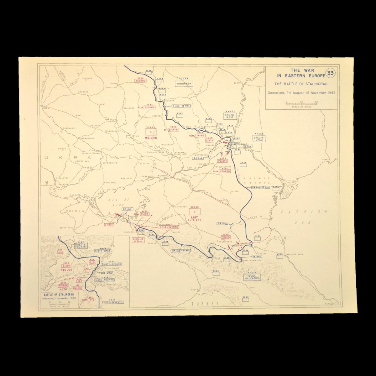 Stalingrad Europe Map