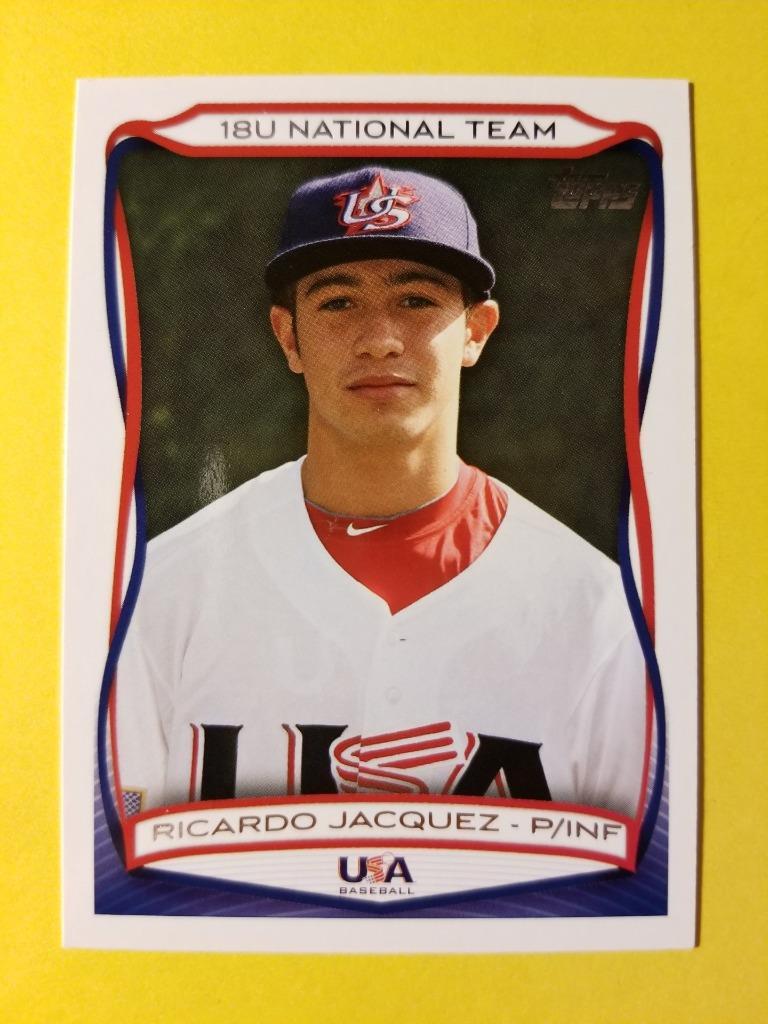 RICARDO JACQUEZ - RC ROOKIE USA NATIONAL TEAM #USA-21 * 2010 TOPPS USA ...