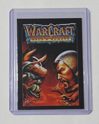 Warcraft Limited Edition Artist Signed Orcs & Humans Trading Card 4/10 ...