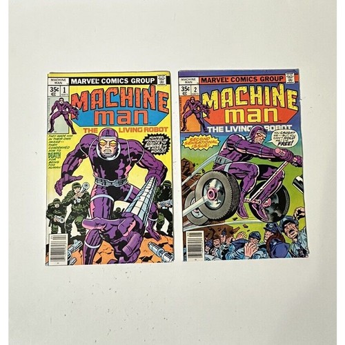 Machine Man Lot Of 2 #1 #2 DC Comics 1978 | eBay