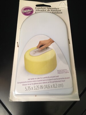 NEW Wilton Easy Glide Fondant Smoother Shaper Cake Decorating | eBay