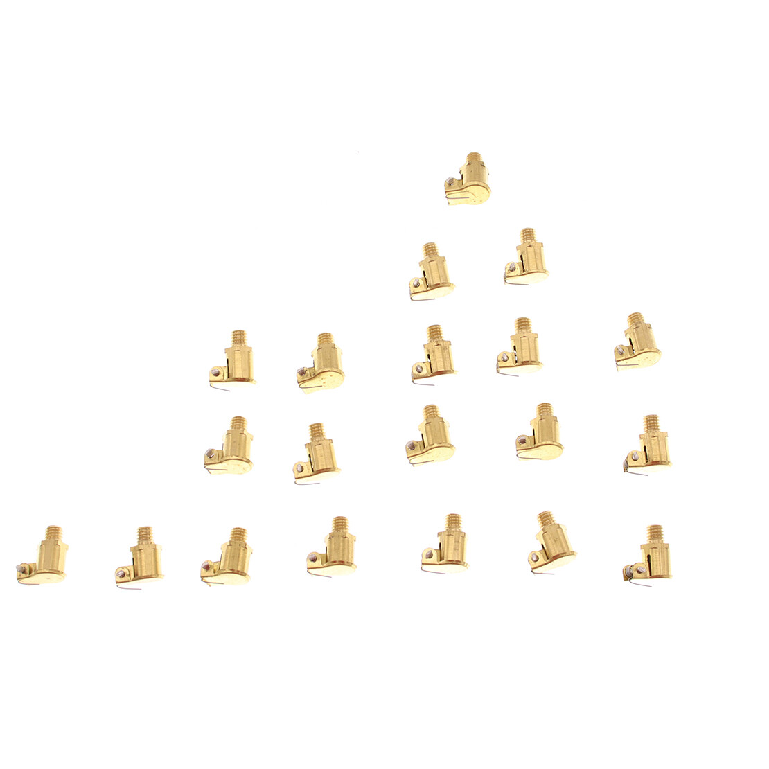 20pcs M6 x1mm LOT Brass Grease Oil Cup Oiler Spring Flip Cap for Hit ...