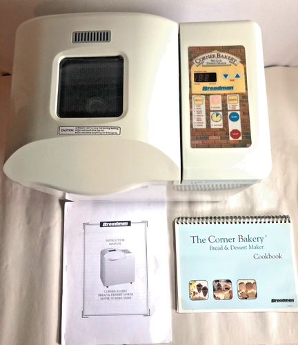 Bread Maker Breadman TR888 Programmable Dessert Butter Dough Manual & Recipes! | eBay