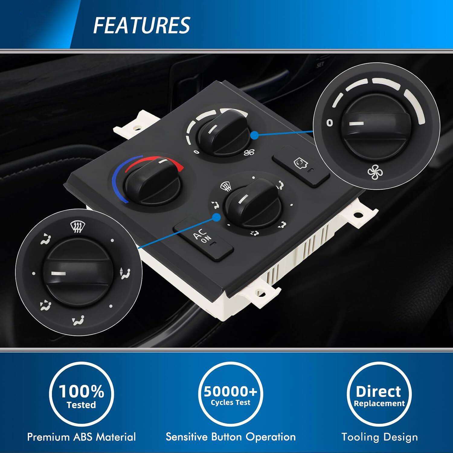 For Volvo Truck VNL 2003-2024 A/C Climate Control Unit 21318123 ...