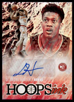 2020 Hoops #HI-DAH De’Andre Hunter Hoops Ink | eBay