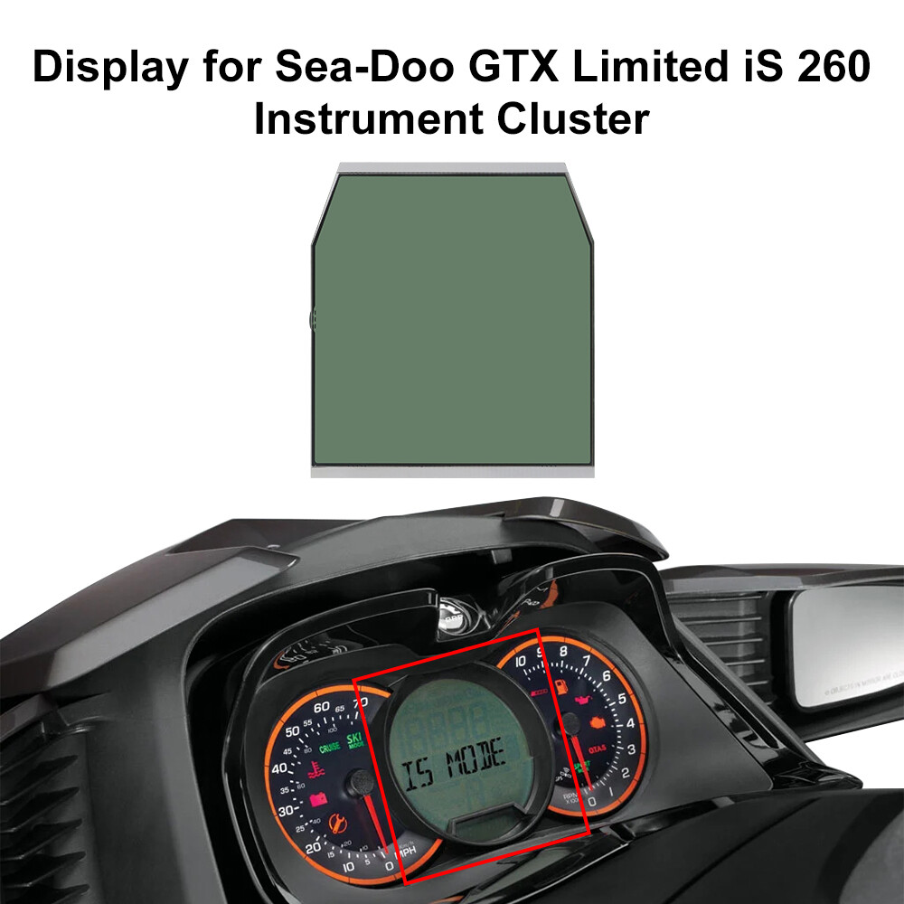 Display for Sea-Doo 4-Tec GTX RXT WAKE Instrument Cluster 278002761 ...