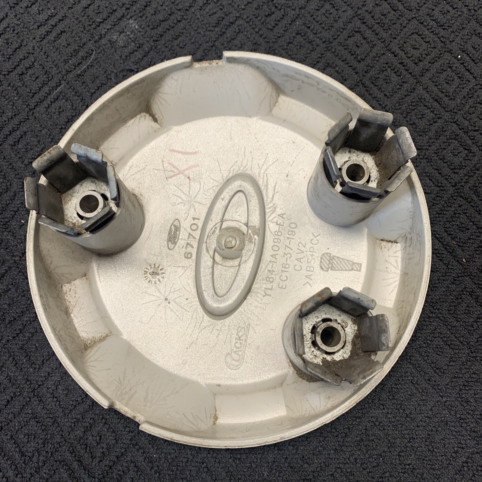 X1 Ford Escape YL84-1A096-EA Factory OEM Center Dust Cap Cover Stock 5 ...