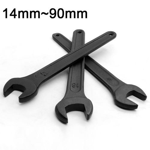 Single Open Ended Spanner Wrench Impact Black High-carbon Steel 14/16 ...