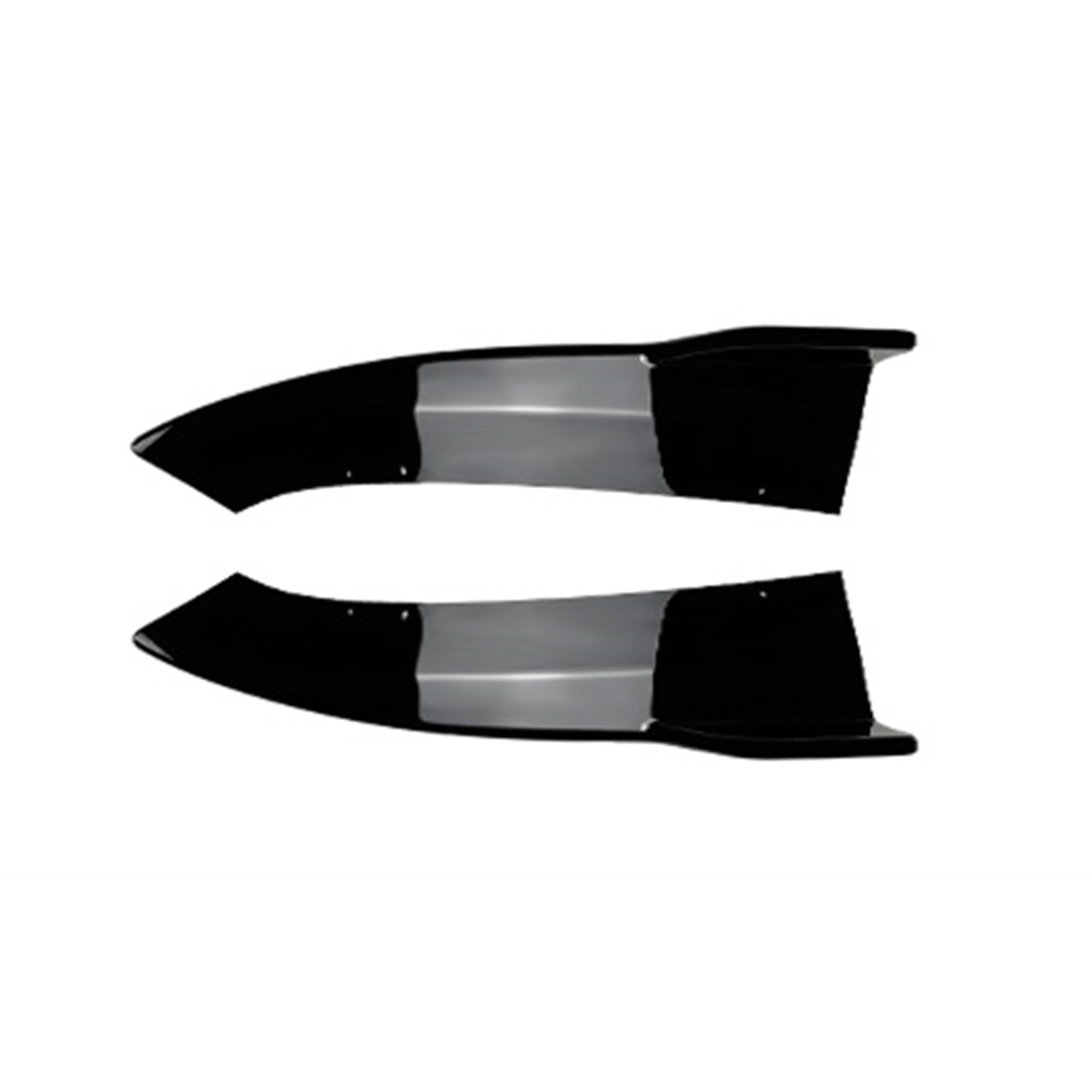 2x Black Rear Side Cover For Mercedes Benz C Class W206 C200 C260 C300 ...