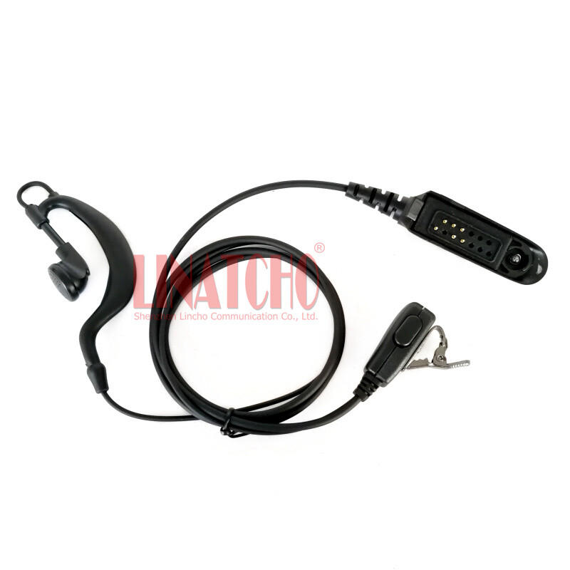 PRO5350 GP338 PX760 PTT Walkie Talkie Single Ear Hook GP328 Earphone ...