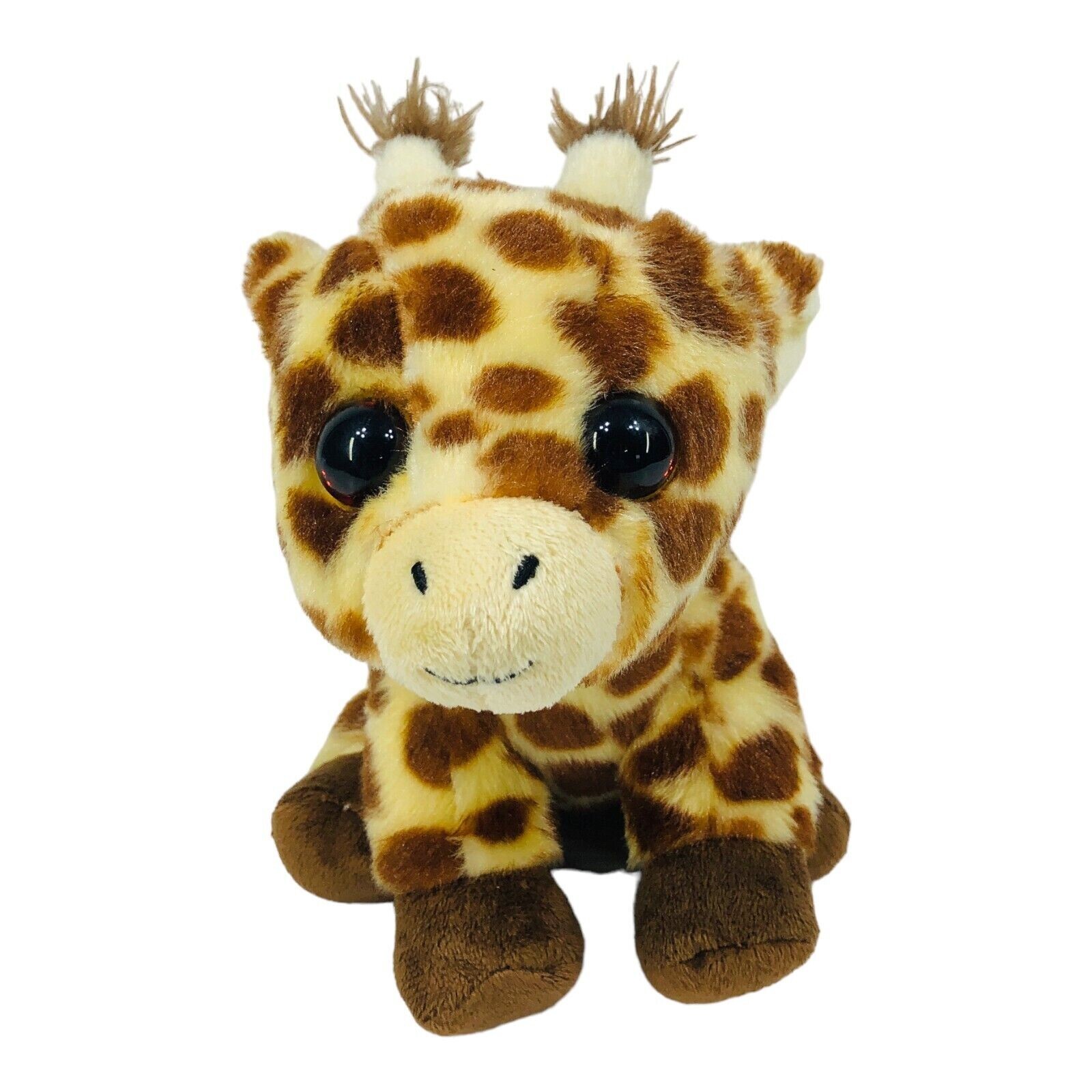 TY Velvety Giraffe Peaches 6” Plush TY Beanie Baby 2017 Stuffed Animal ...