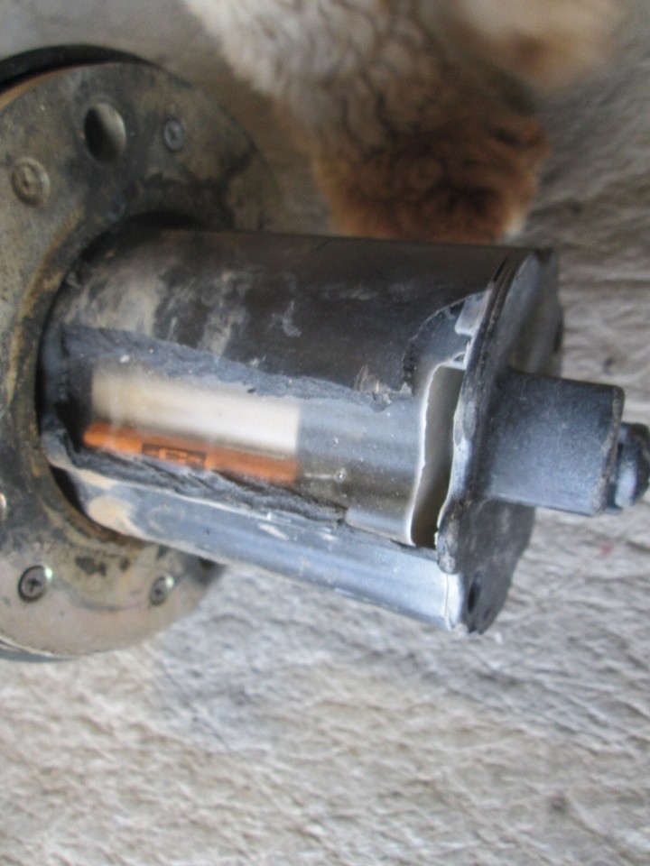 Used HF Antenna Spring Base w/Tilt Whip Adapter, High Voltage, for ...