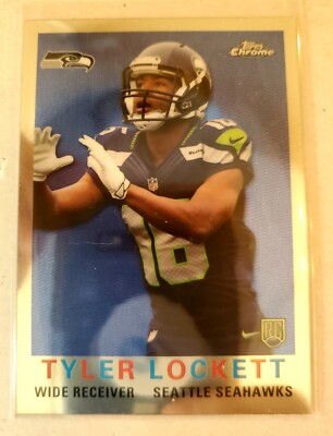 2015 Topps Chrome TYLER LOCKETT Rookie Card 60 Years Of Topps Insert ...