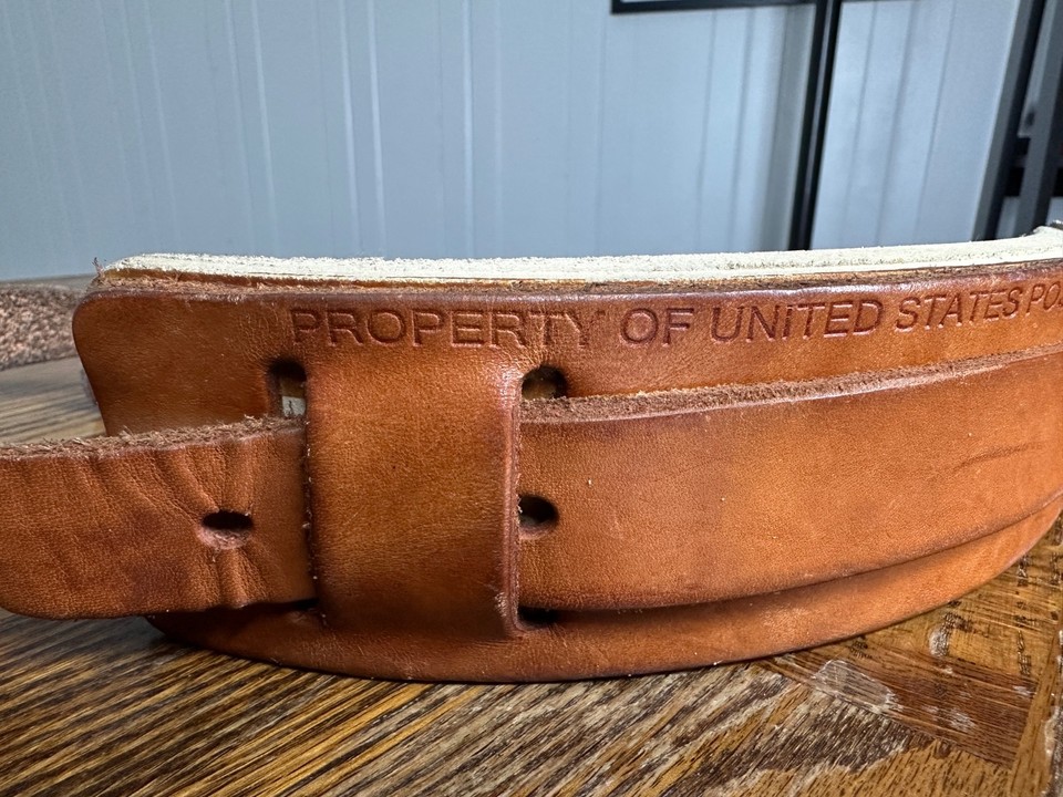 USED USPS Mail Carrier Leather Messenger Bag Strap Postal Service | eBay