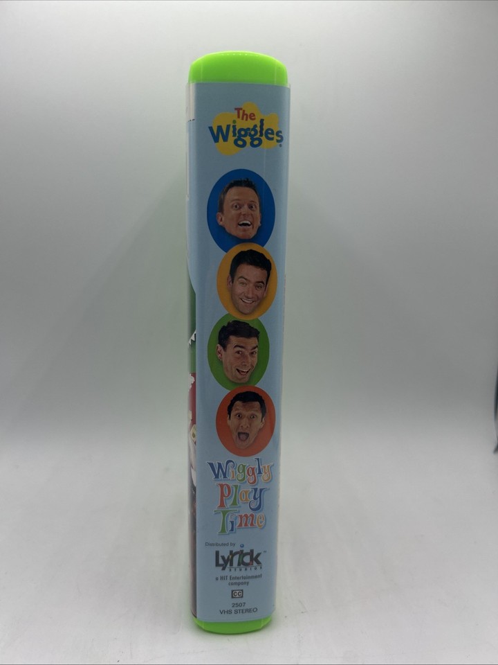VHS SONGS The Wiggles: Wiggly Play Time VIDEO 2001 MOVIE TAPE VCR ...