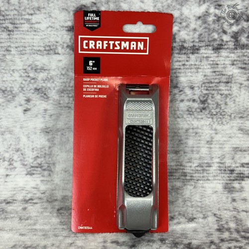New - Craftsman 6 in Surform Pocket Rasp Plane Multi-Surface CMHT82544 ...
