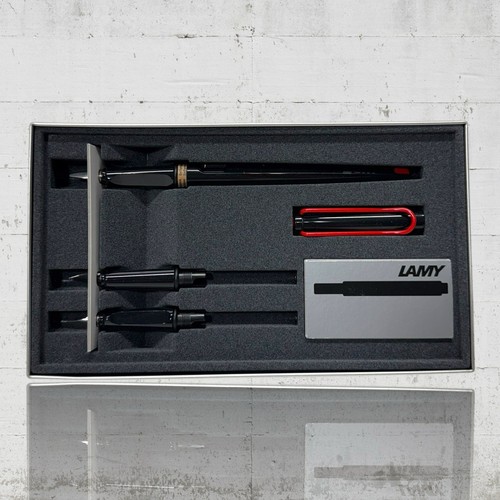 bob Lamy Joy Calligraphy Set 011 3 Nib Sizes & Box Cartridges New In ...