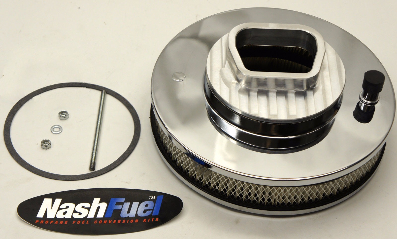 Adapter & Holley Air Cleaner Filter Kit for Toyota 22R 22 R Carburetor ...