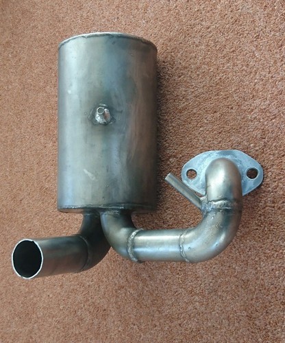 Vire 7 Stainless Steel Exhaust silencer/waterlock/injector - custom ...